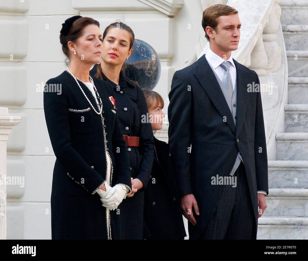 Pierre casiraghi son princess caroline hi-res stock photography and ...