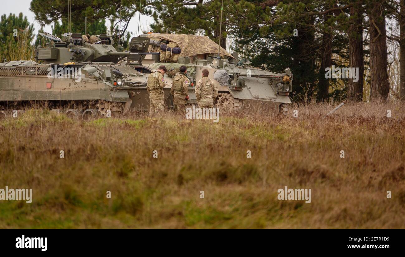 Vintage british army military vehicles hi-res stock photography and ...