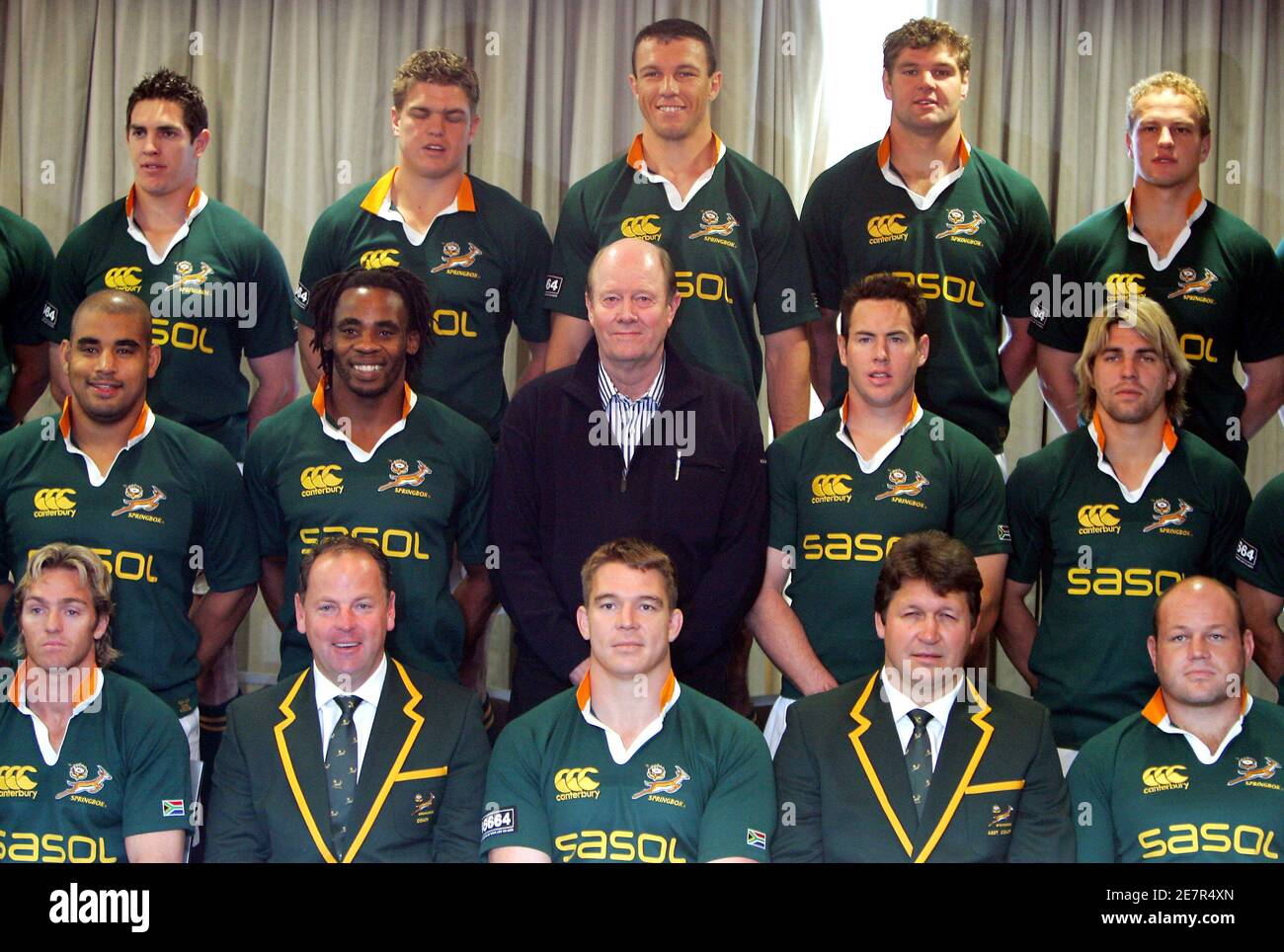 South african rugby union team hi-res stock photography and images - Alamy