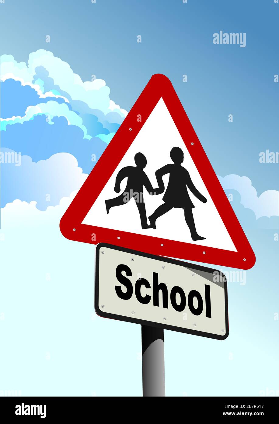 School Road Sign