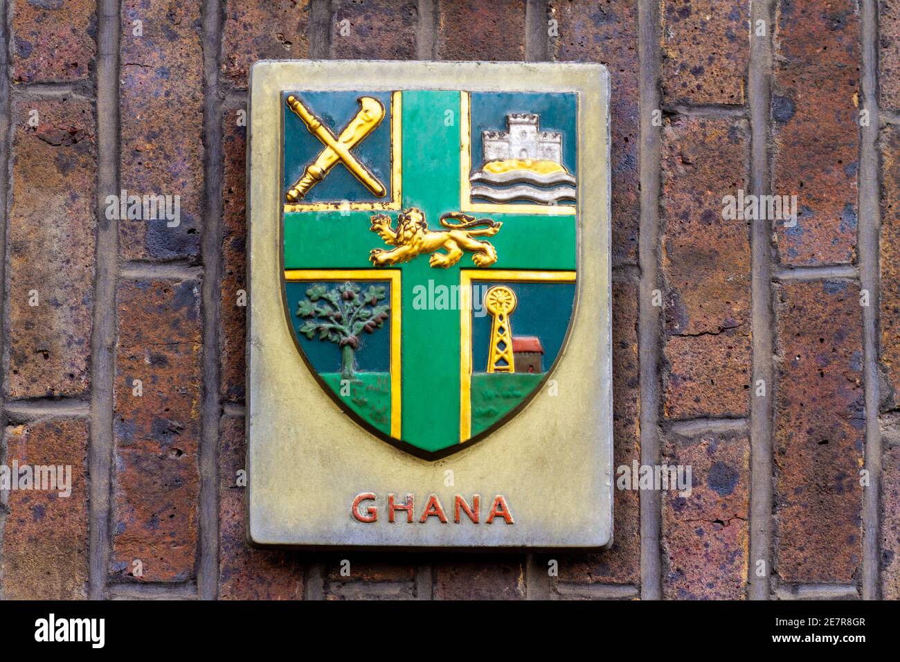 Ghana coat of arms hi-res stock photography and images - Alamy