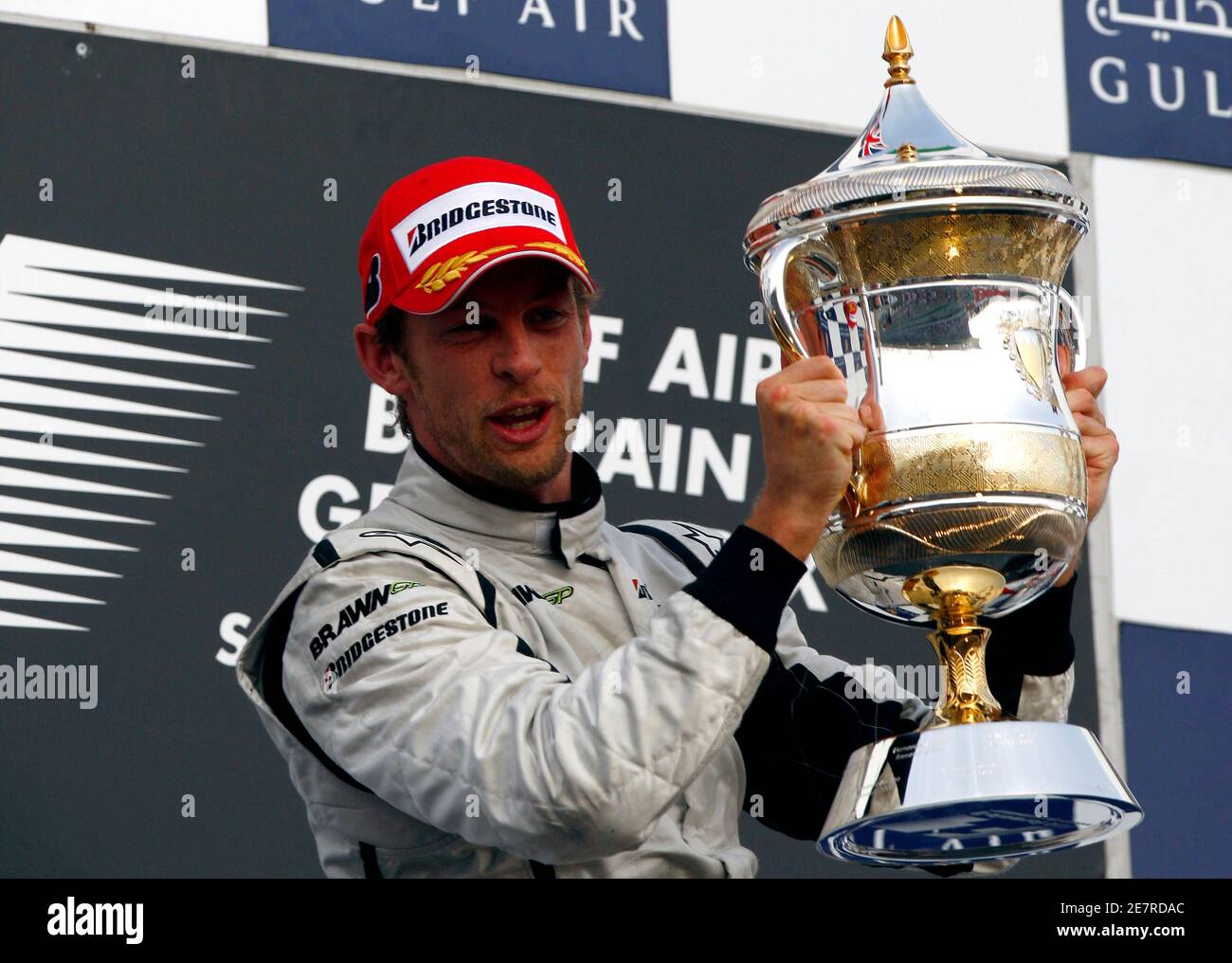Jenson button trophy hi-res stock photography and images - Alamy