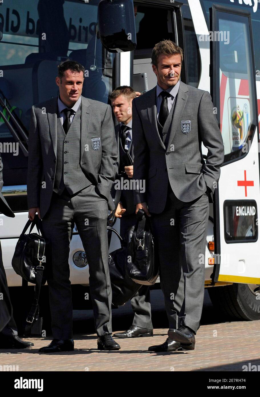 Jamie carragher england squad hi-res stock photography and images - Alamy