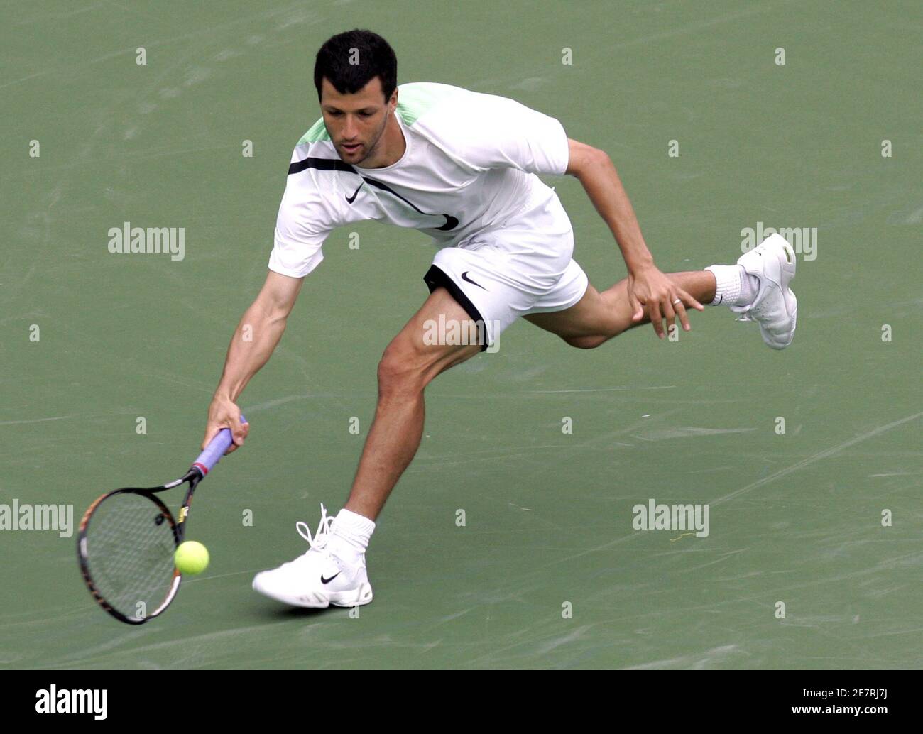 Sport tennis forehand andre agassi hi-res stock photography and images ...