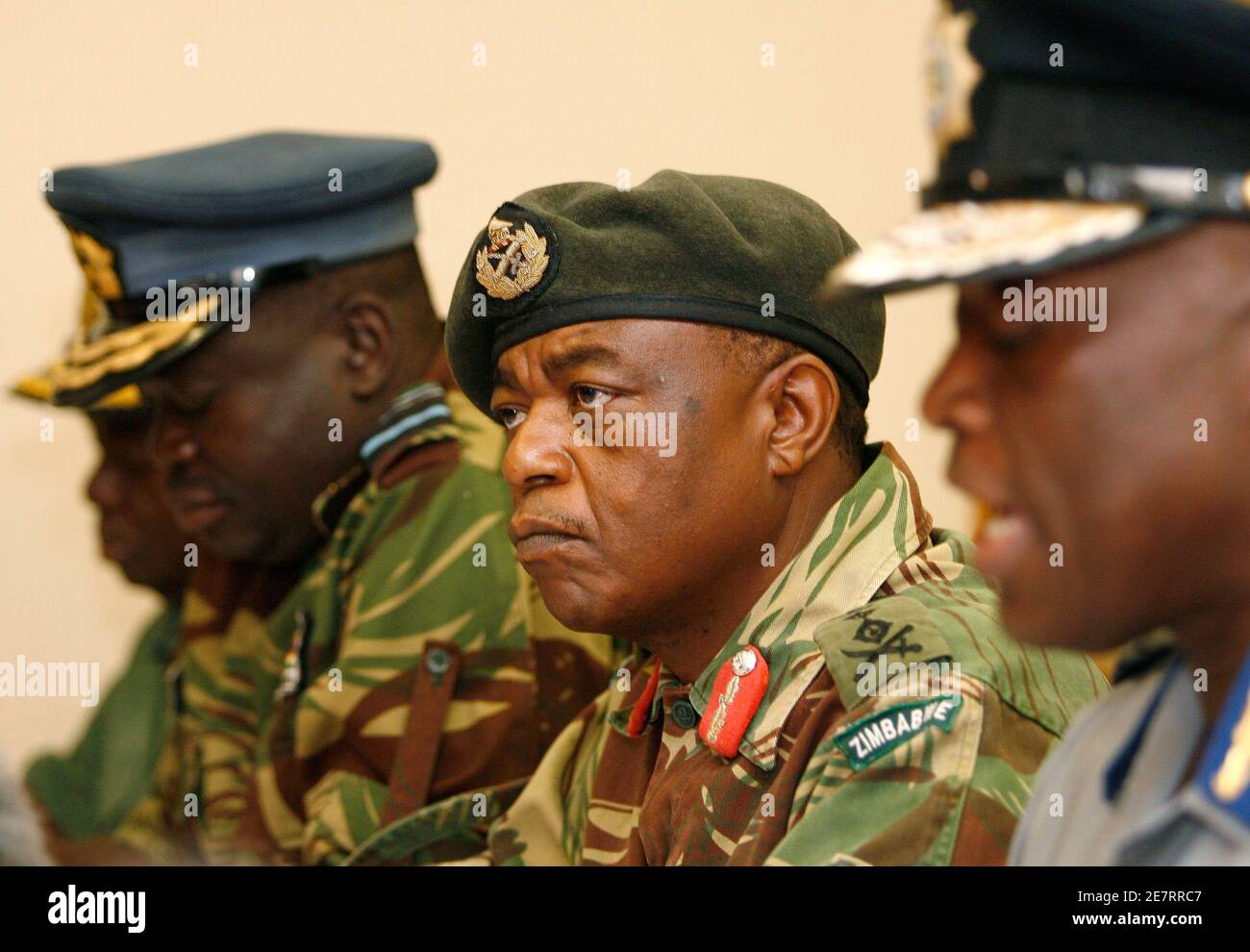Zimbabwes police commissioner augustine chihuri hi-res stock ...