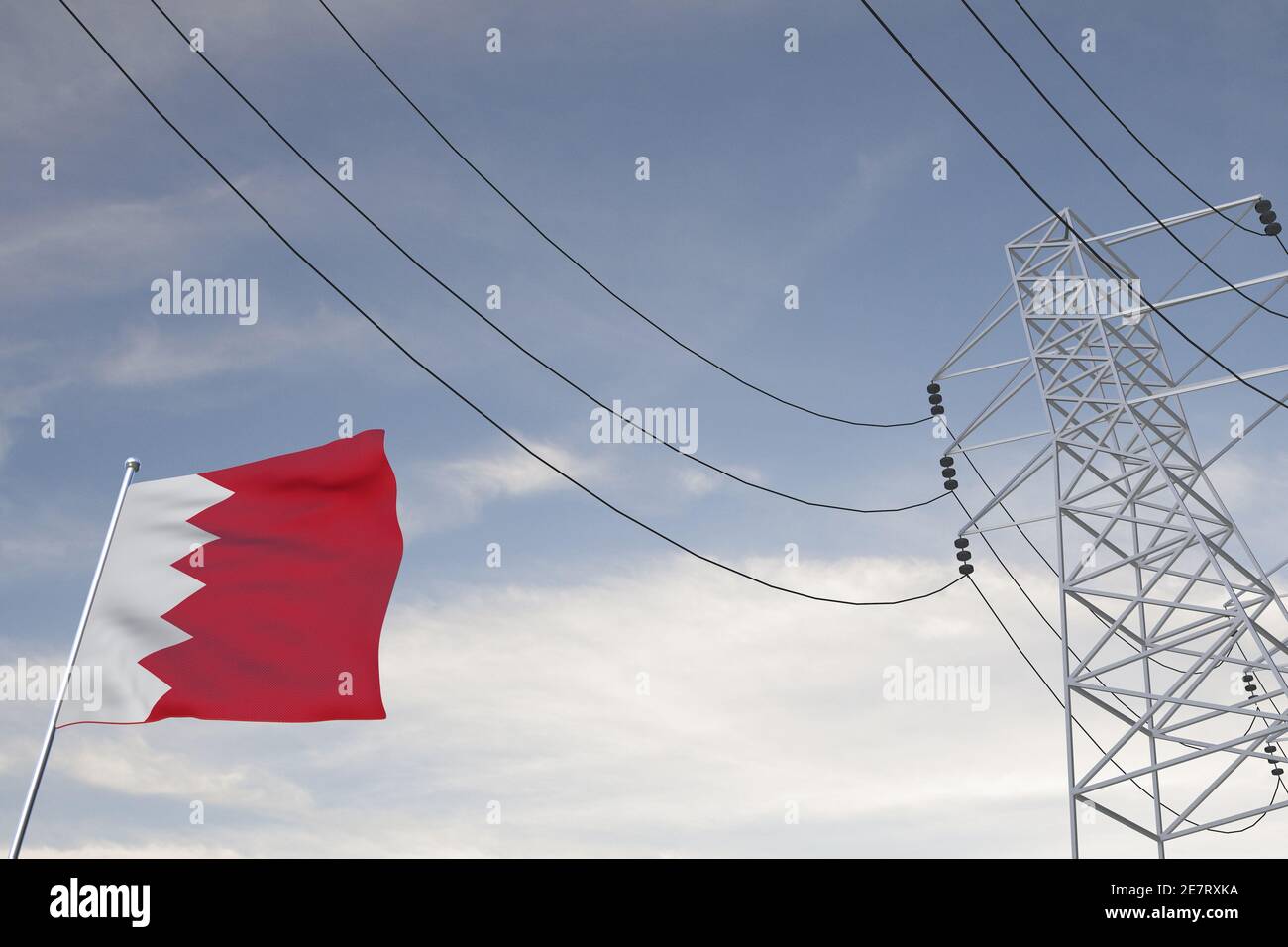 Electricity consumption and production in countries with the flag of ...