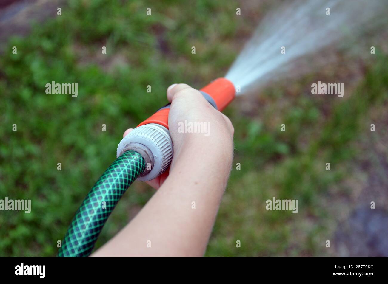 Hand sprinkler hi-res stock photography and images - Alamy