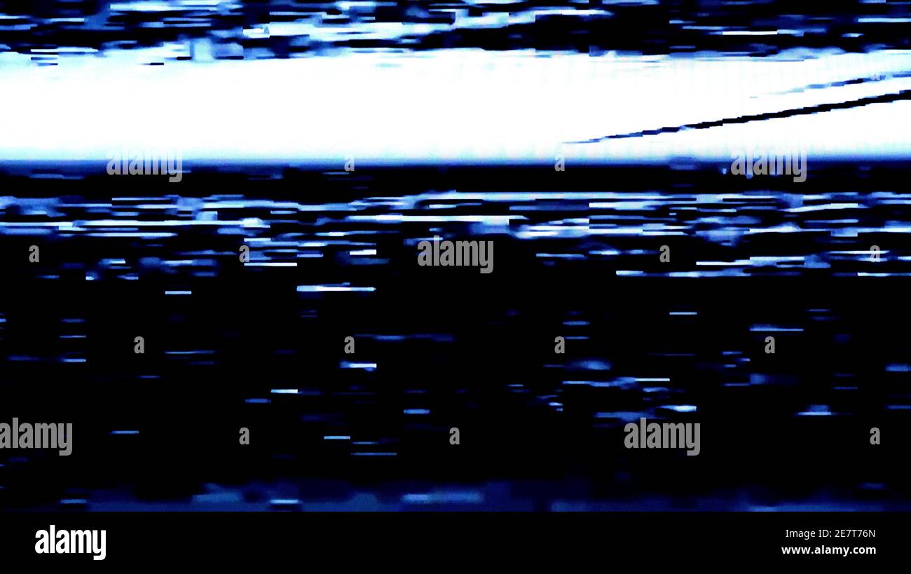 TV Static Noise Glitch Effect – Original Photo from a vintage ...