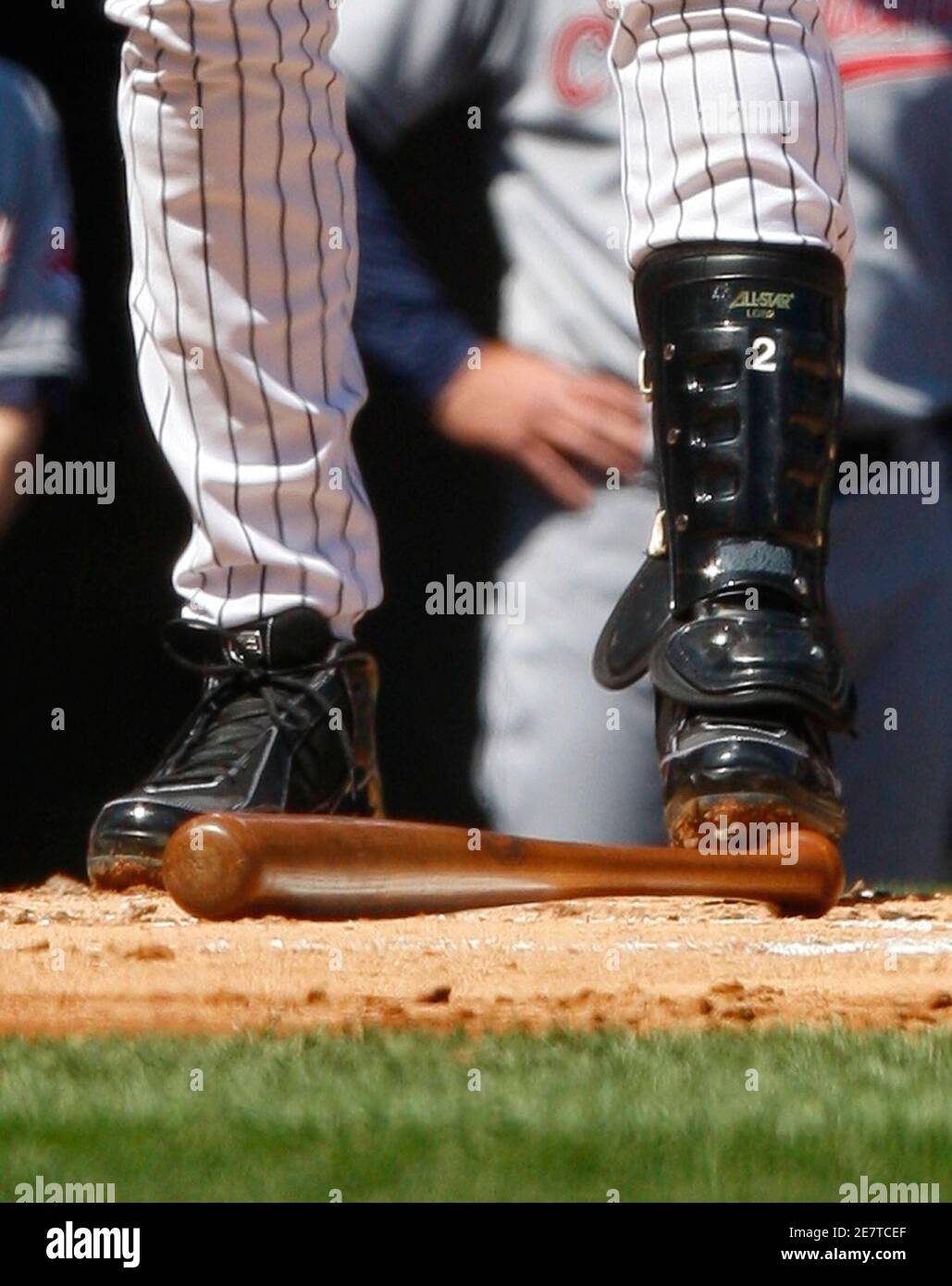 Derek jeter at bat at old yankee stadium hi-res stock photography and ...