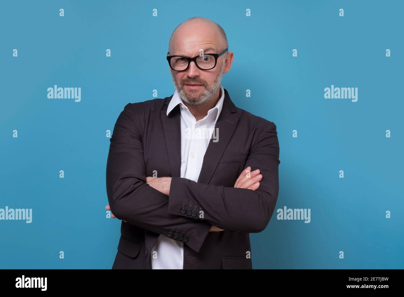 Crossed on the chest hi-res stock photography and images - Alamy