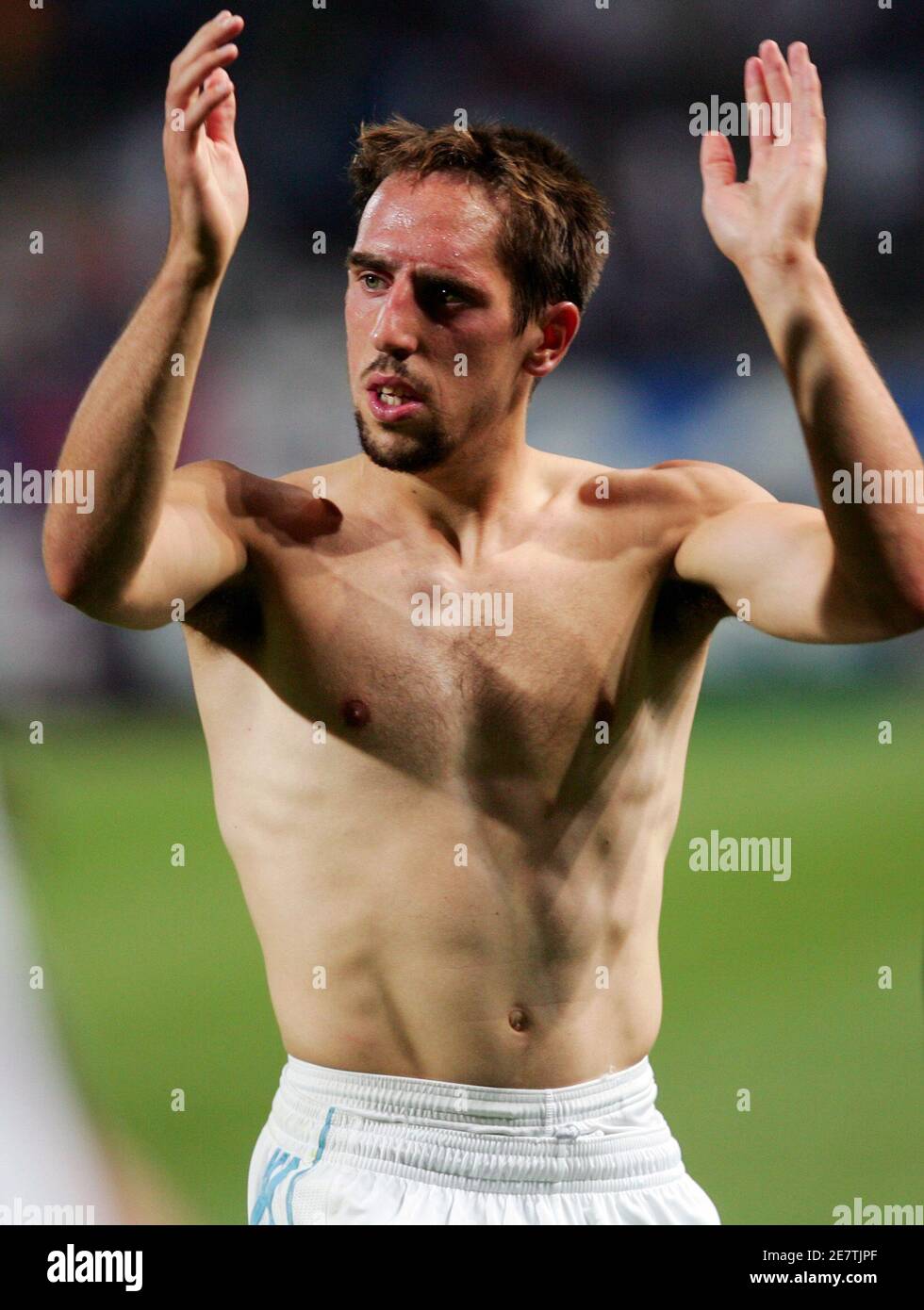 Olympic marseilles franck ribery hi-res stock photography and images ...