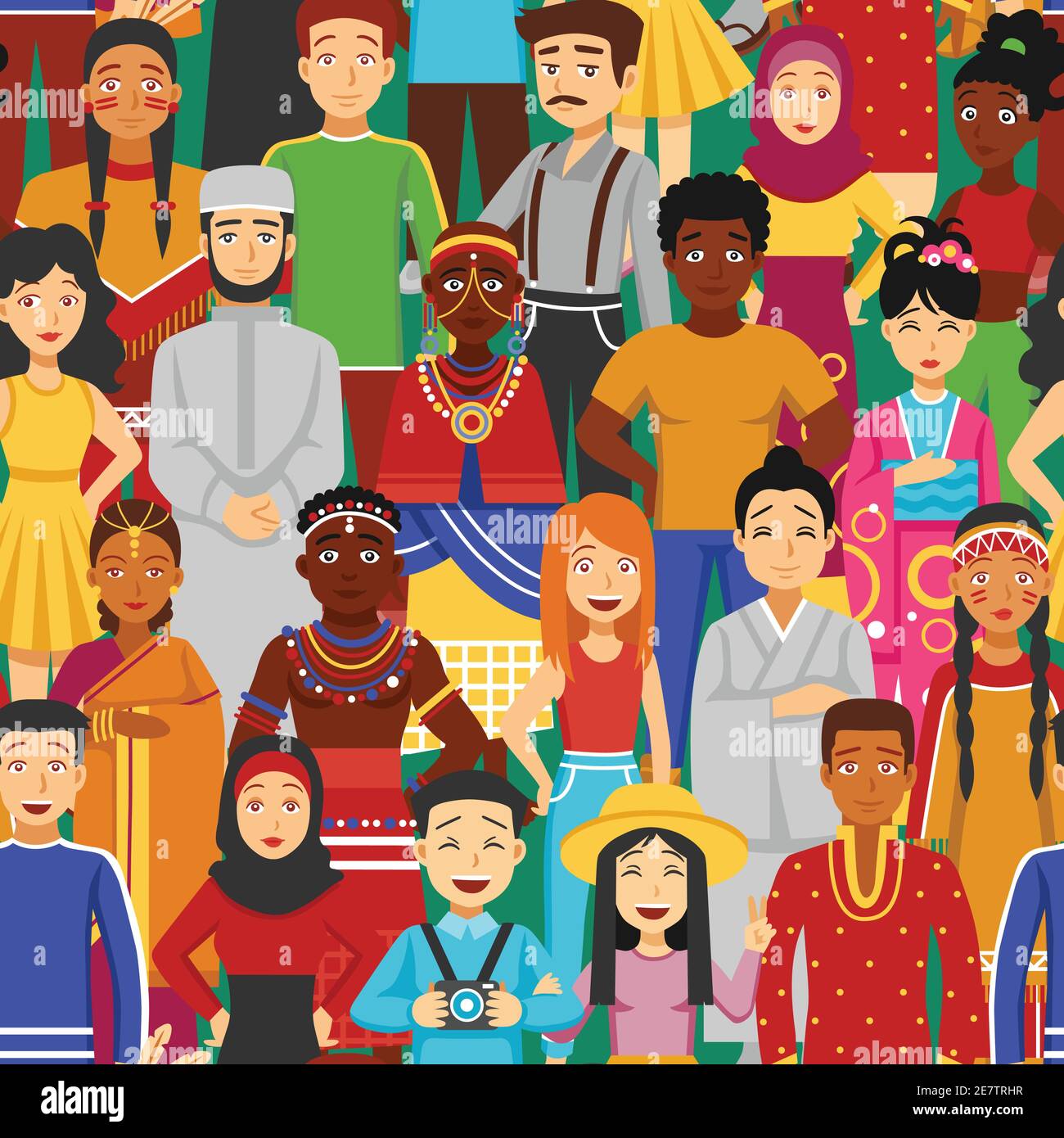 Human Races Stock Vector Images - Alamy