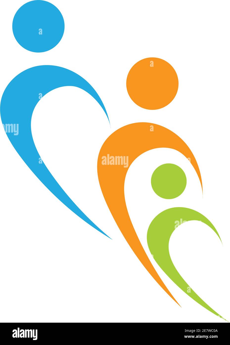 Family vector icon illustration design template, Family icon design ...