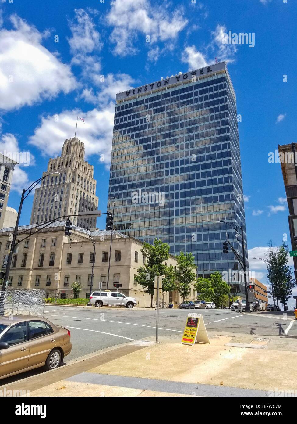 Winston tower hi-res stock photography and images - Alamy