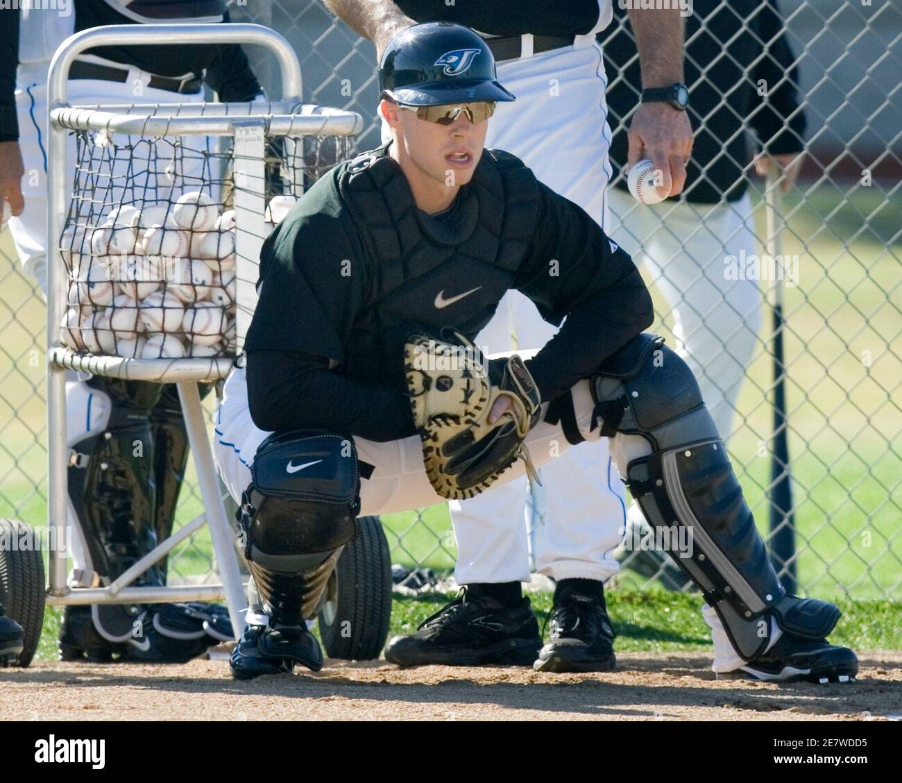 Toronto blue jays catcher curtis High Resolution Stock Photography and ...