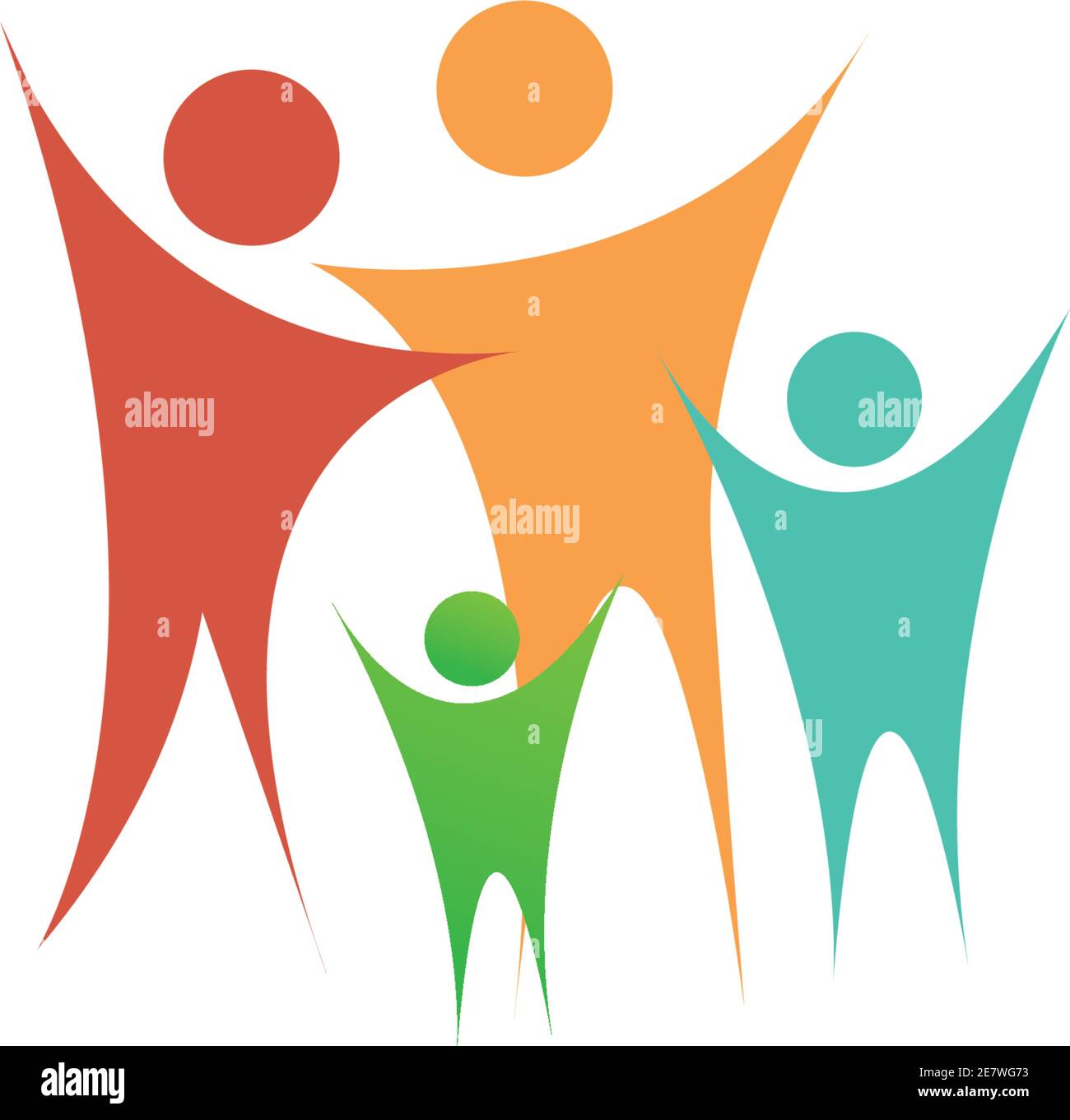 Family vector icon illustration design template, Family icon design ...