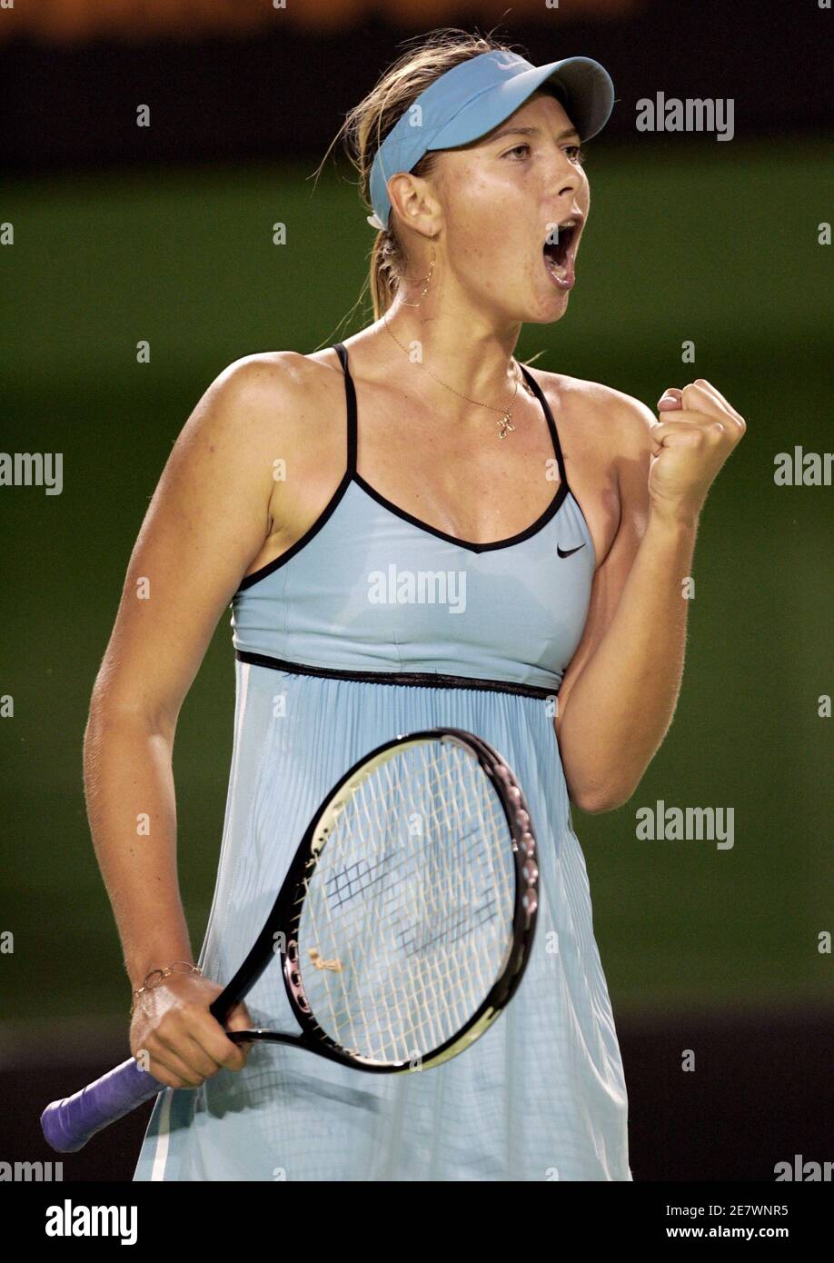 Daniela hantuchova slovakia celebrates winning hi-res stock photography ...