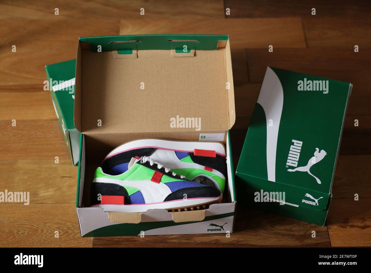 Puma brand trainers hi-res stock photography and images - Alamy