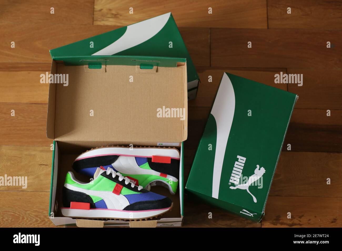 New puma boxes hi-res stock photography and images - Alamy