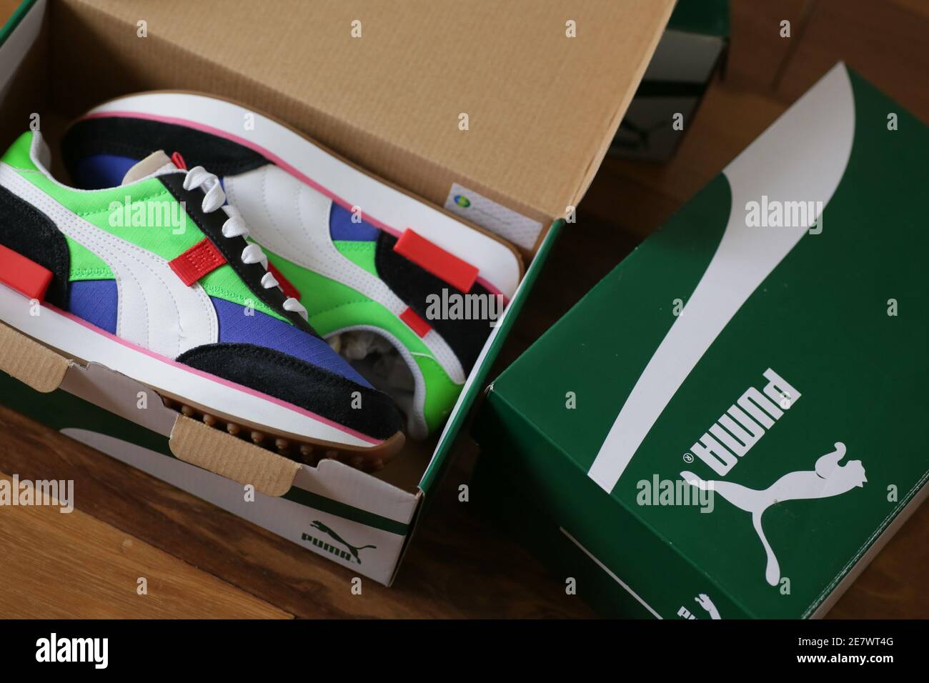 Puma boxes hi-res stock photography and images - Alamy