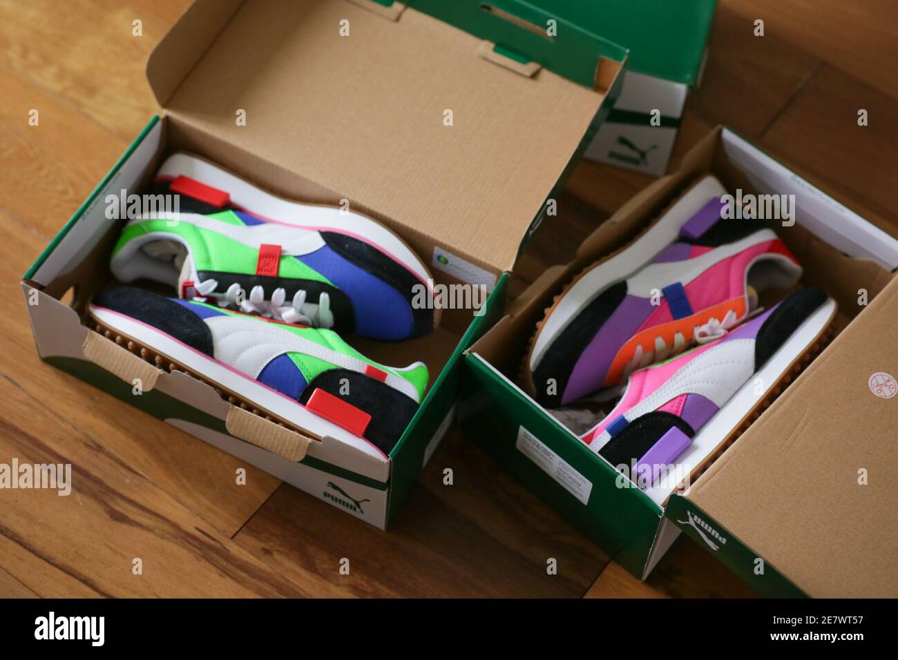 Puma boxes hi-res stock photography and images - Alamy