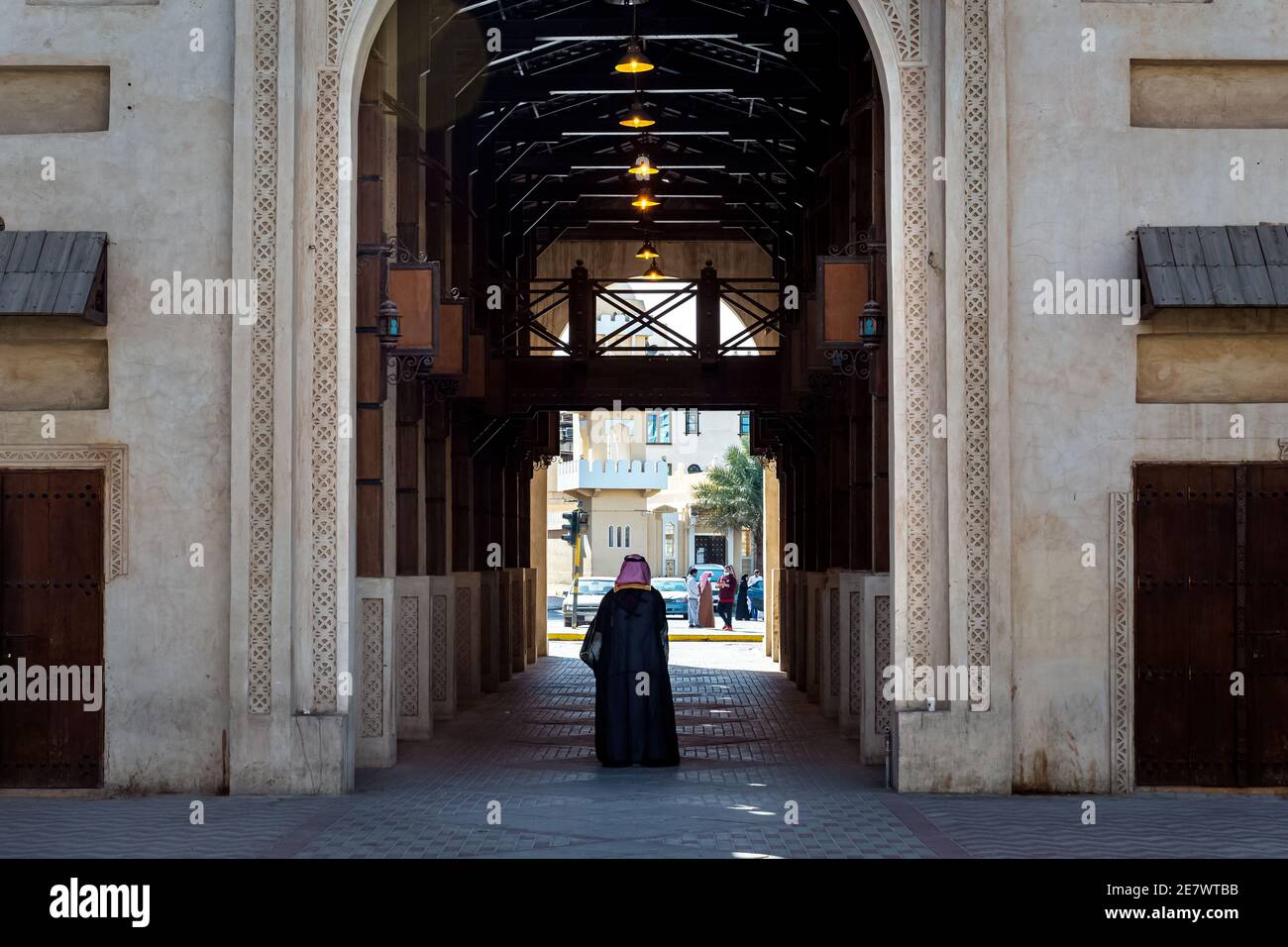 Al Hasa Traditional Souq Market view. Al Hasa, Saudi Arabia Stock Photo ...