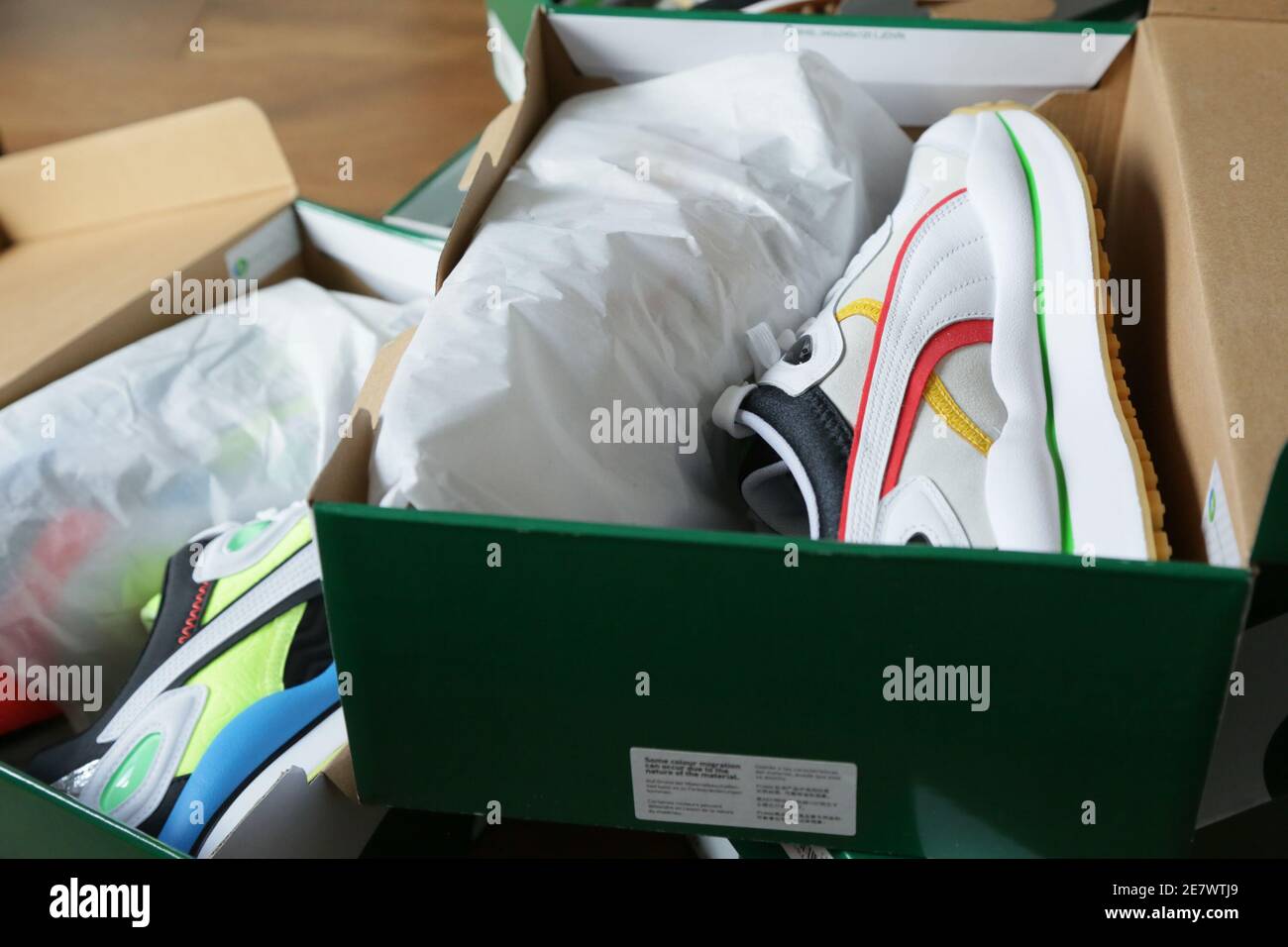 Puma boxes hi-res stock photography and images - Alamy