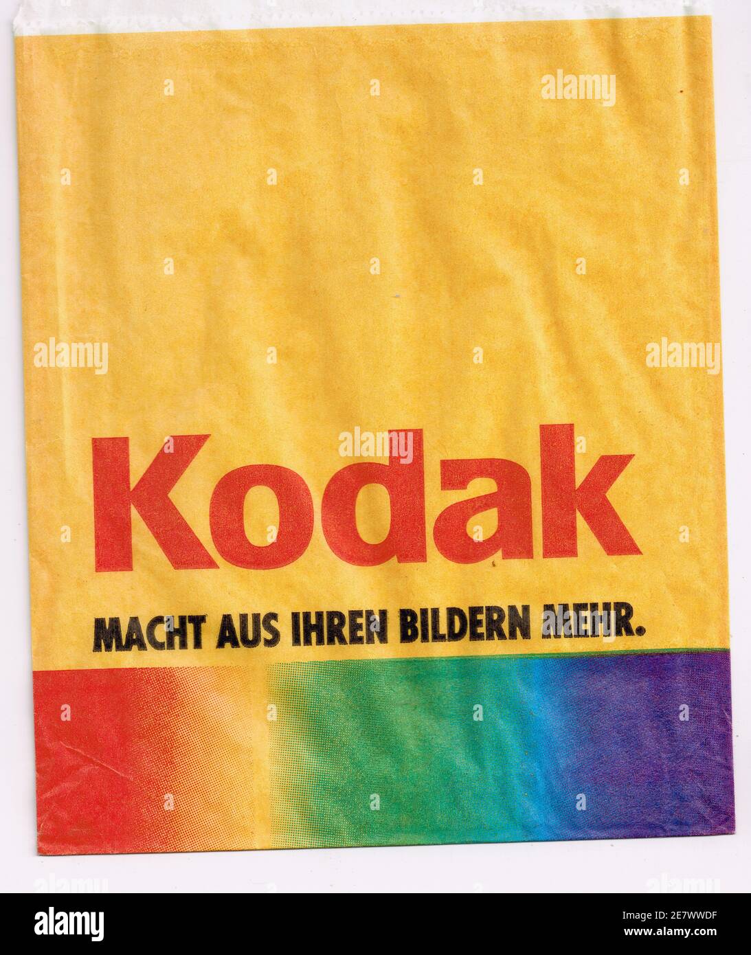 Kodak foil pouch, Germany Stock Photo - Alamy