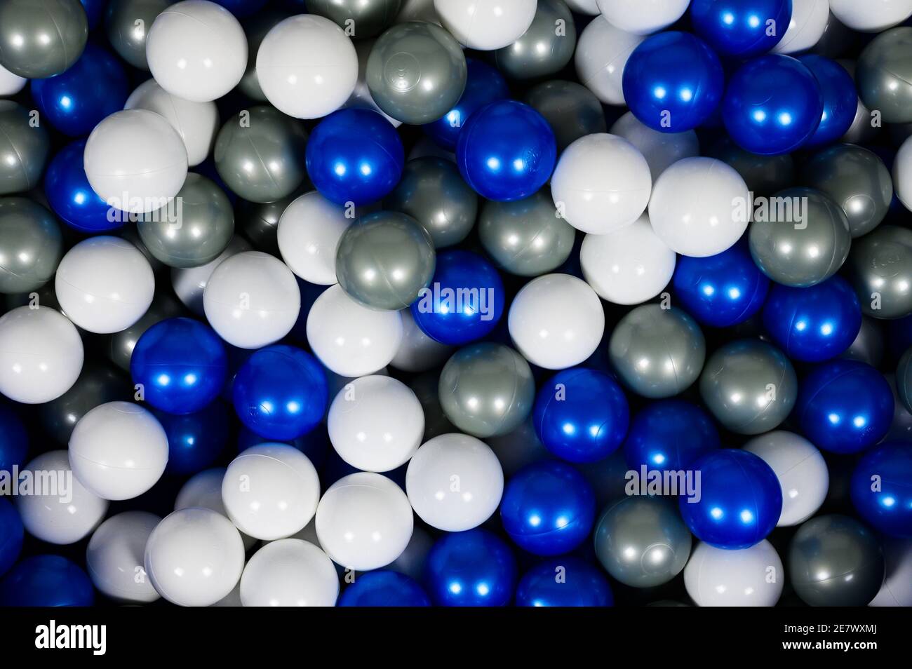 Top view of colorful dry pool balls one on another Stock Photo - Alamy