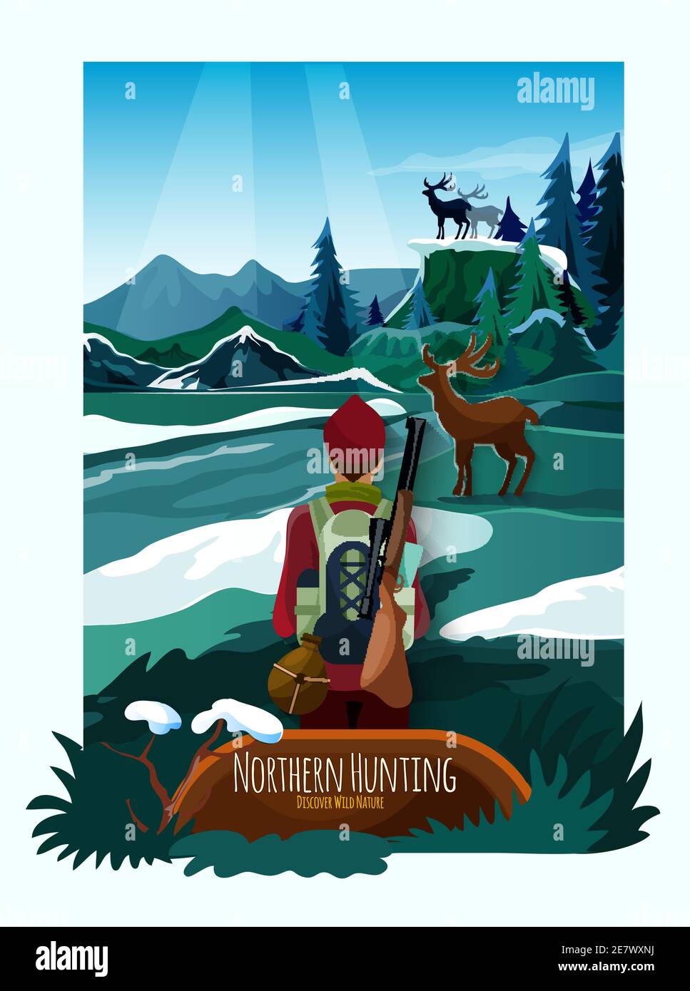 Alpine vegetation Stock Vector Images - Alamy