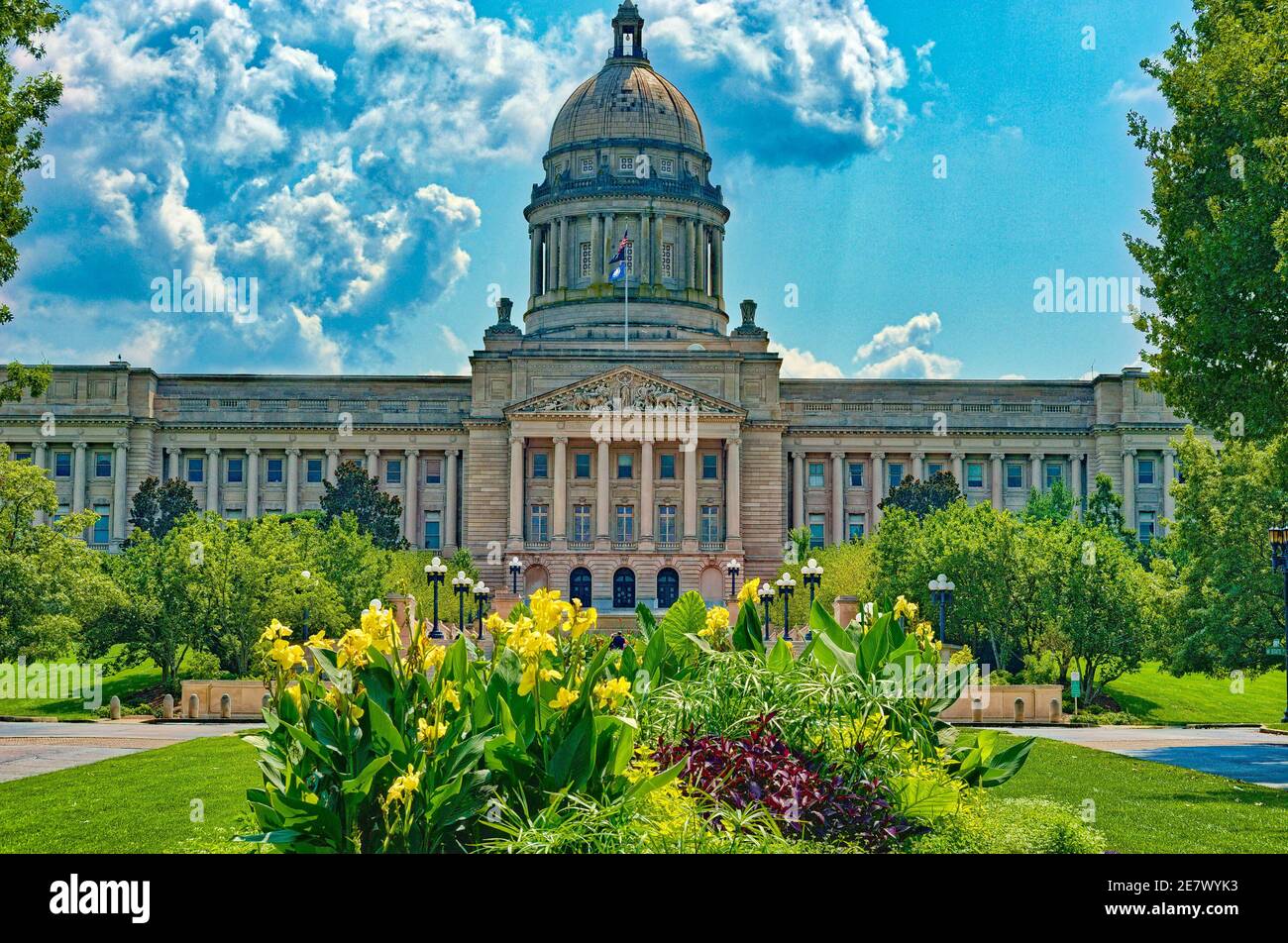 Kentucky state capitol building Stock Photo - Alamy