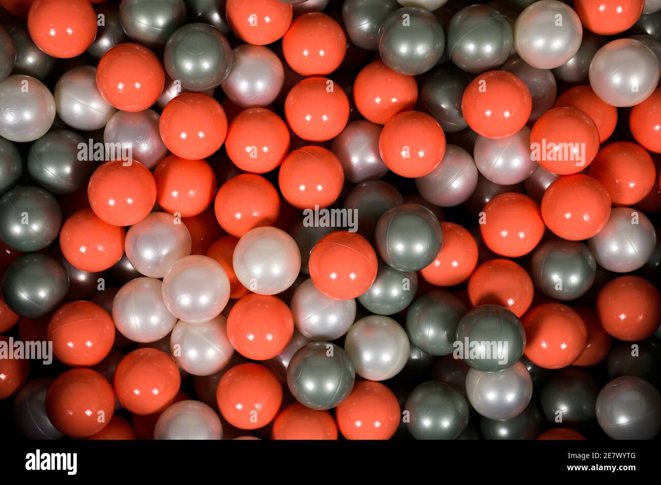 Top view of colorful dry pool balls one on another Stock Photo - Alamy