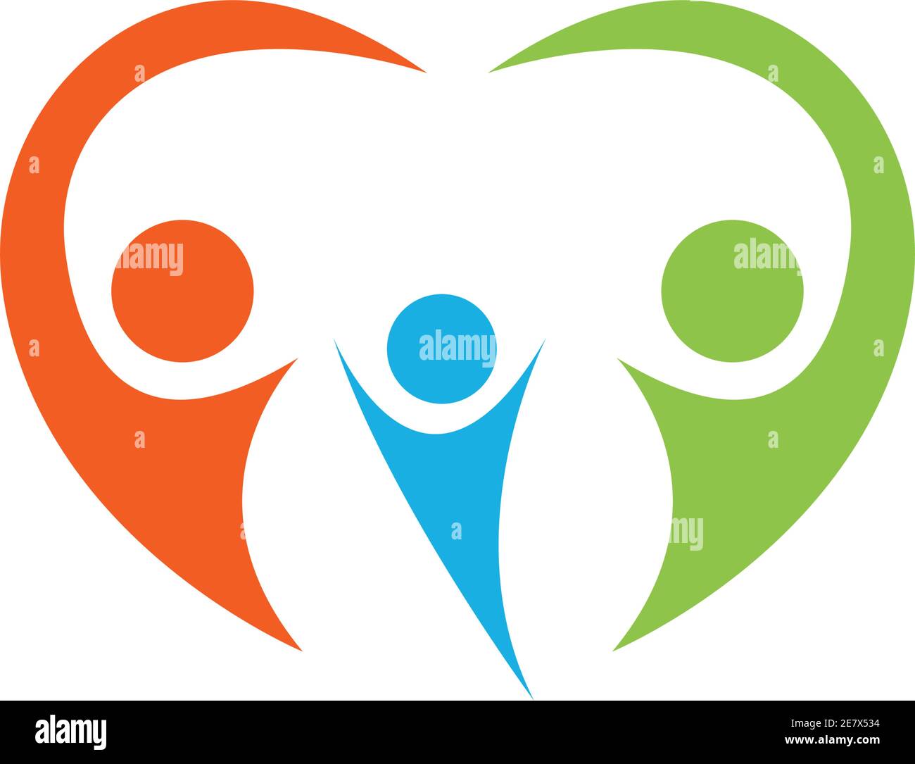 Family vector icon illustration design template, Family icon design ...