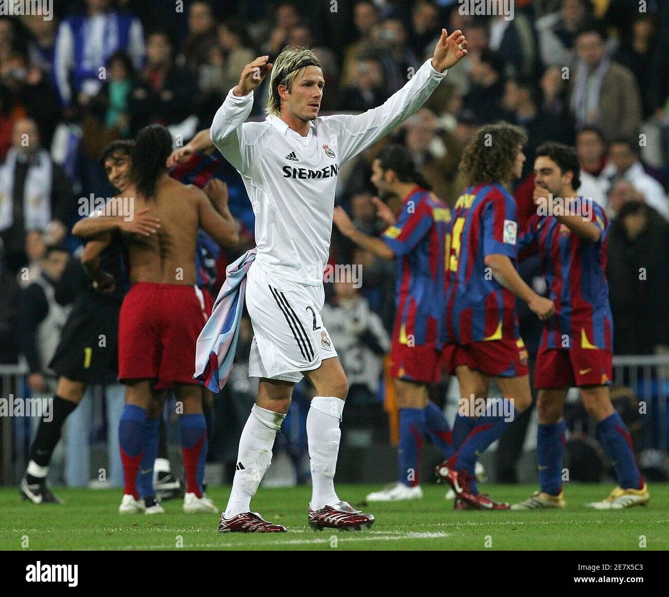 Beckham 2005 real madrid hi-res stock photography and images - Alamy