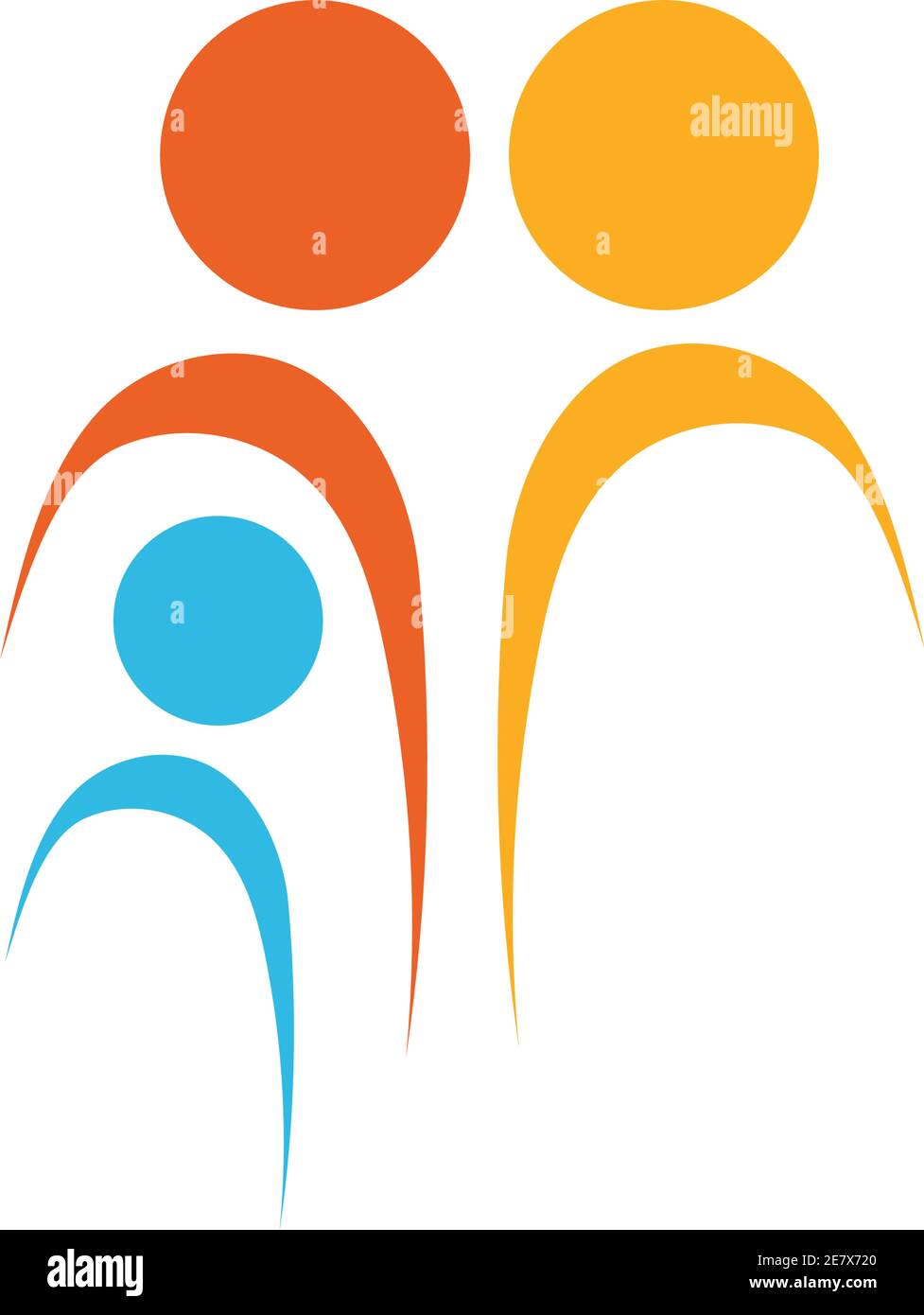 Family vector icon illustration design template, Family icon design ...