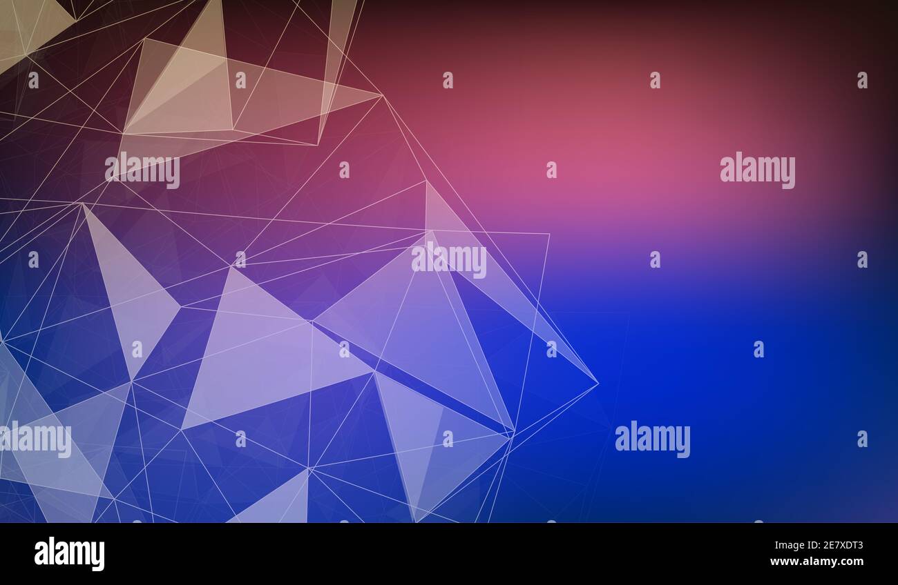 Abstract wide technology background with hexagons and gear wheels. Hi ...