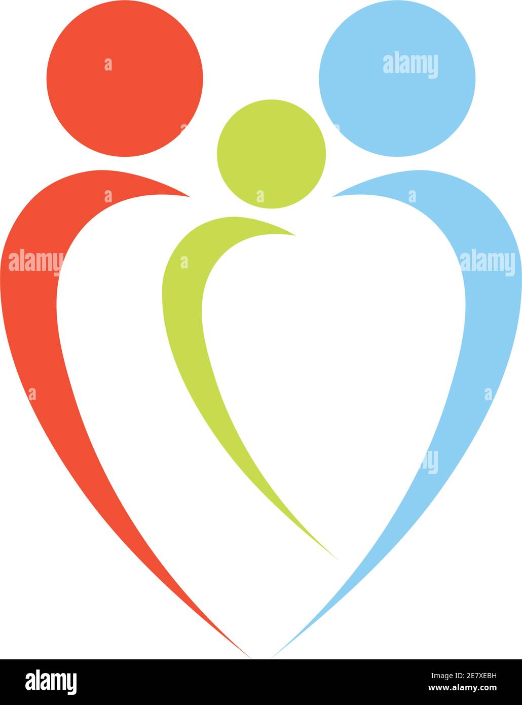 Family vector icon illustration design template, Family icon design ...