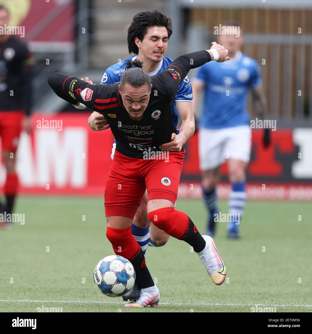 ROTTERDAM, NETHERLANDS - JANUARY 30: L-R: Declan Lambert of FC Den ...