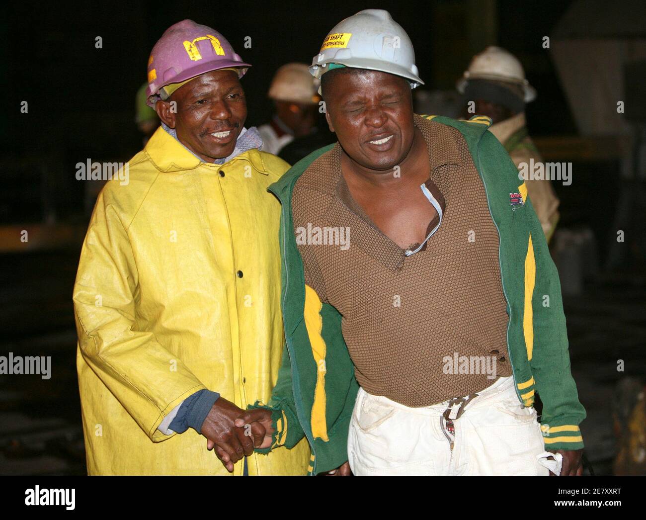 Black african miner hi-res stock photography and images - Alamy