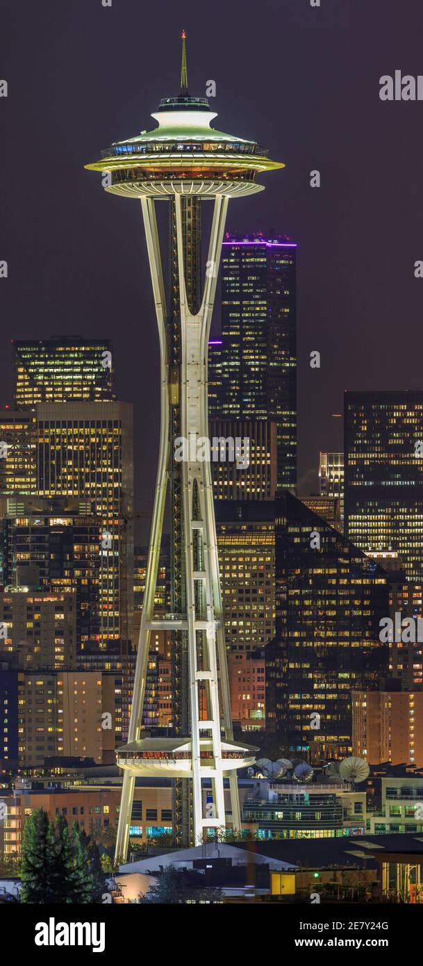 Panoramic view seattle skyline from hi-res stock photography and images ...