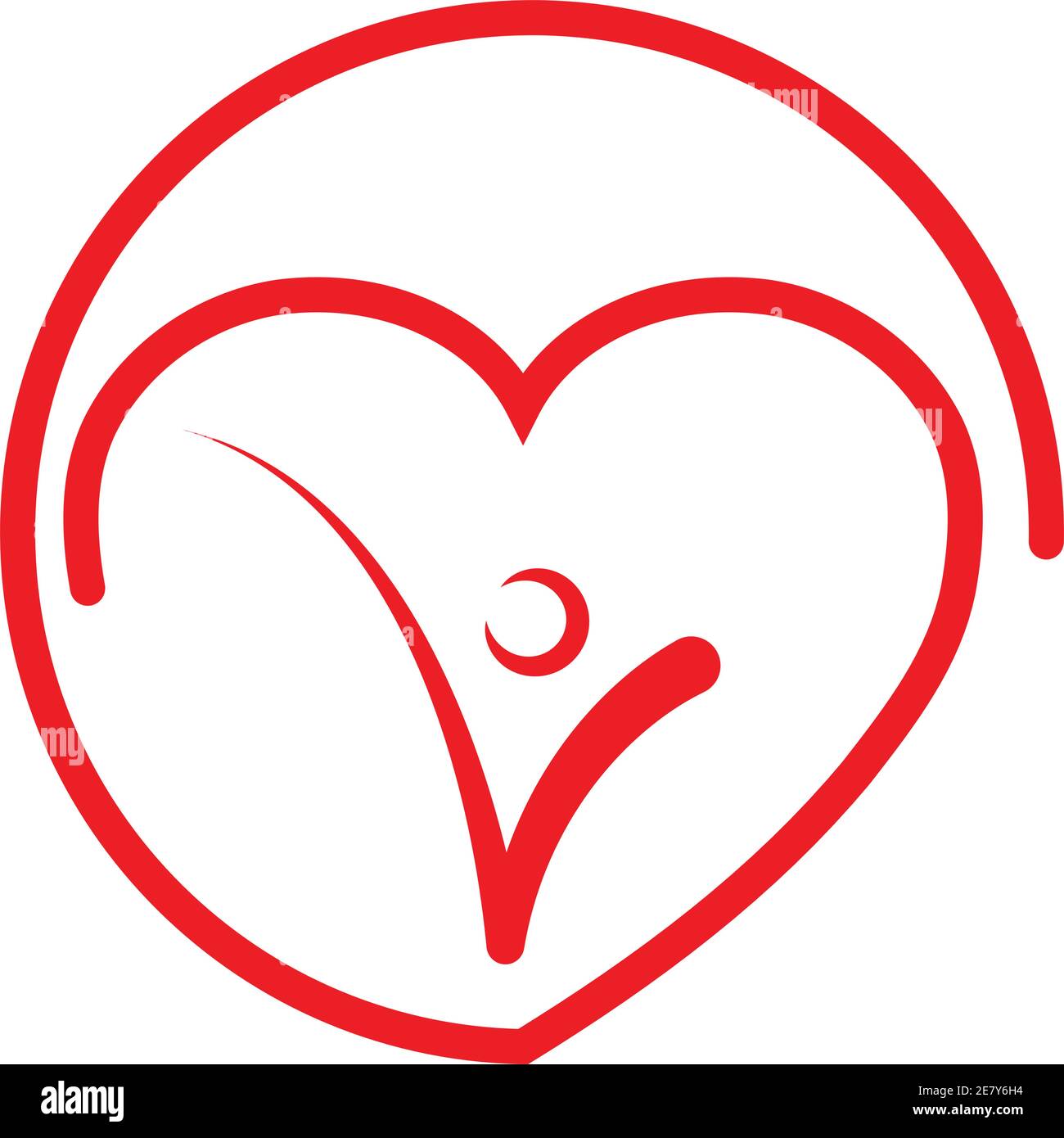 Person, Heart, People, Love, Logo, Icon Stock Vector Image & Art - Alamy
