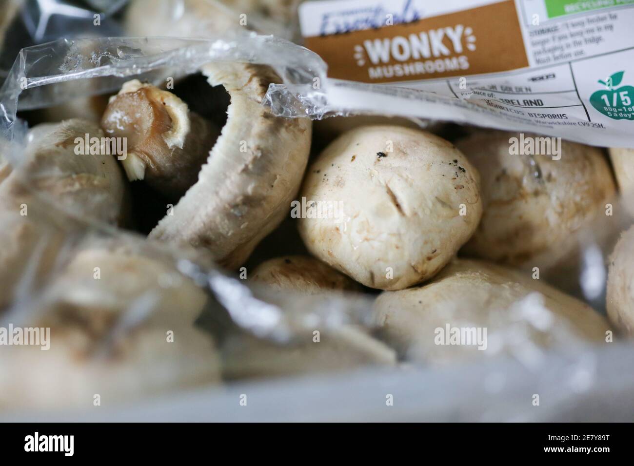 Packet of mushrooms hi-res stock photography and images - Alamy