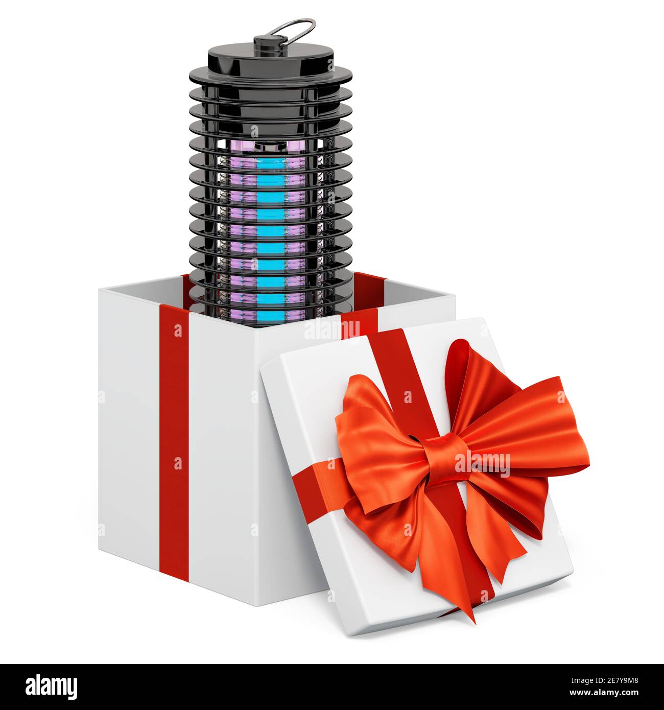 Lamp mosquito electric insect killer, lantern inside gift box, present ...