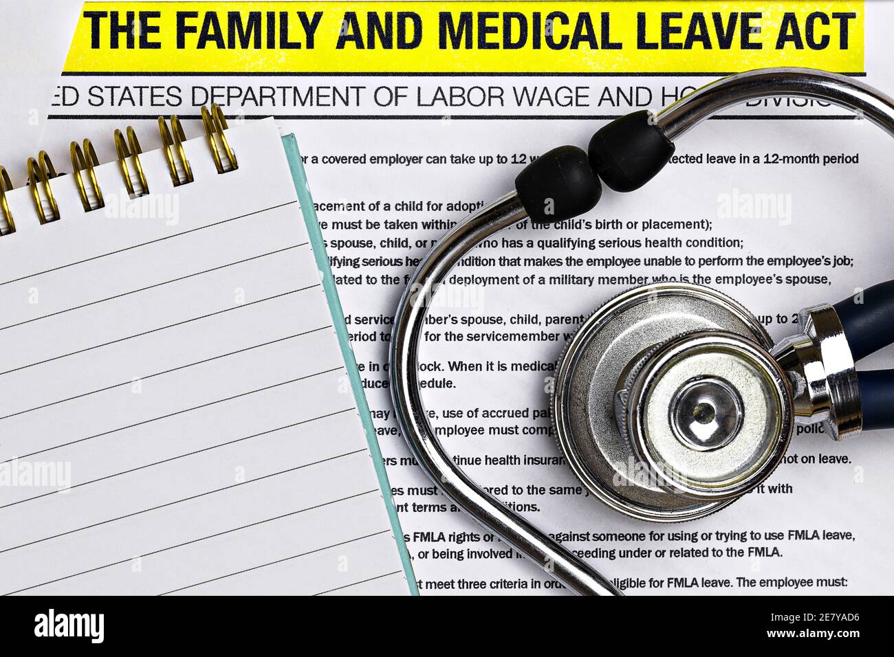 Family medical and leave act hi-res stock photography and images - Alamy