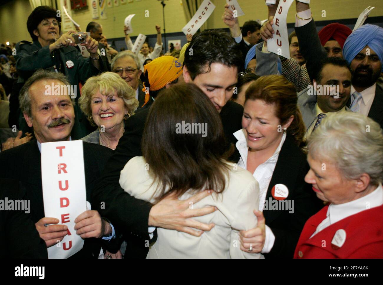 Margaret trudeau wife pierre trudeau hi-res stock photography and ...