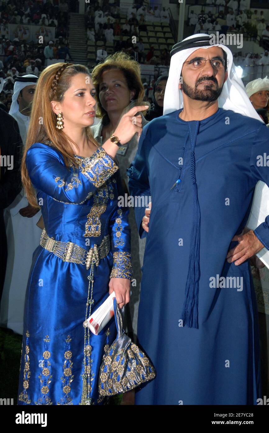 Dubai's ruler Sheikh Mohammed Bin Rashed Al Maktoum and his wife ...