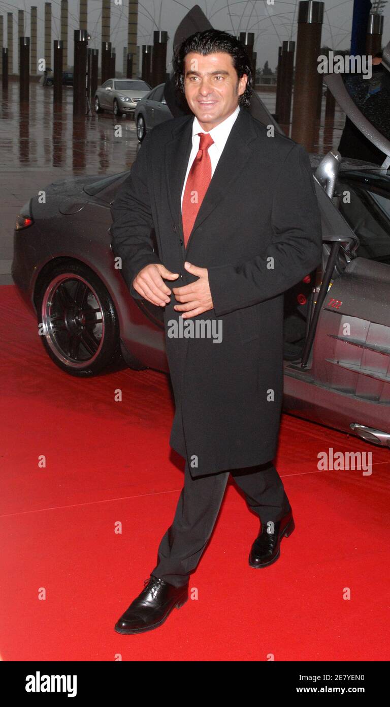 Italian skier Alberto Tomba arrives to the '2007 Laureus World Sports ...