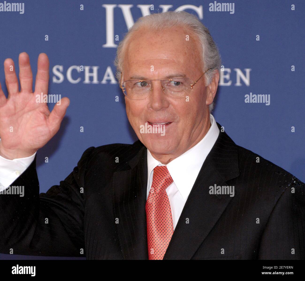 German soccer legend Franz Beckenbauer arrives to the '2007 Laureus ...