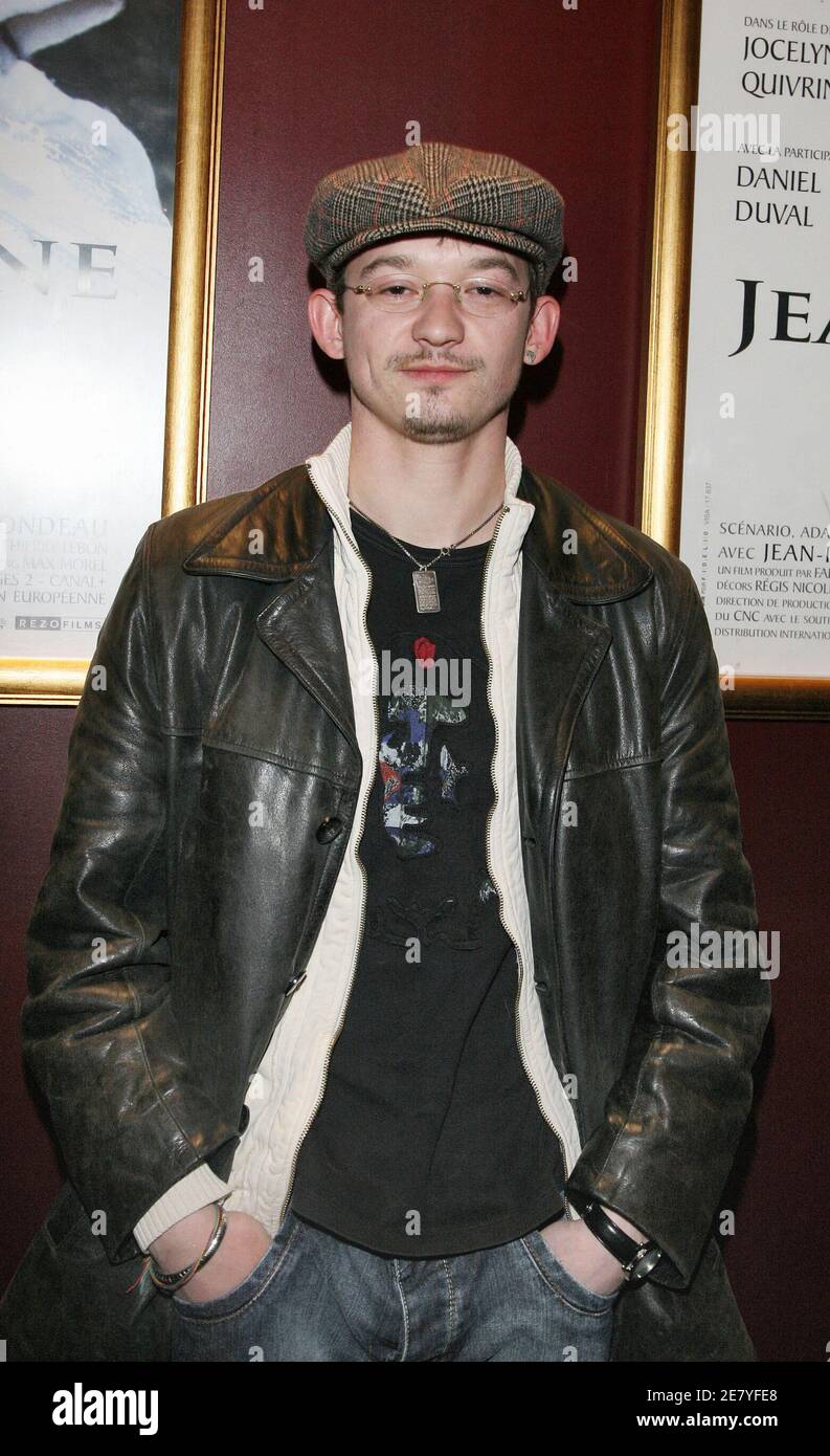 Actor Julien Courbey attends the premiere of 'Jean de la Fontaine' at ...