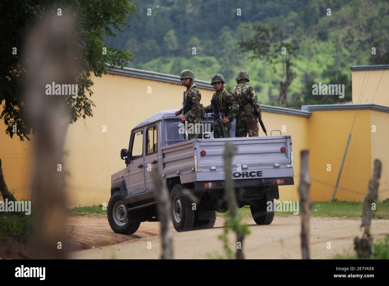 Honduras border patrol hi-res stock photography and images - Alamy